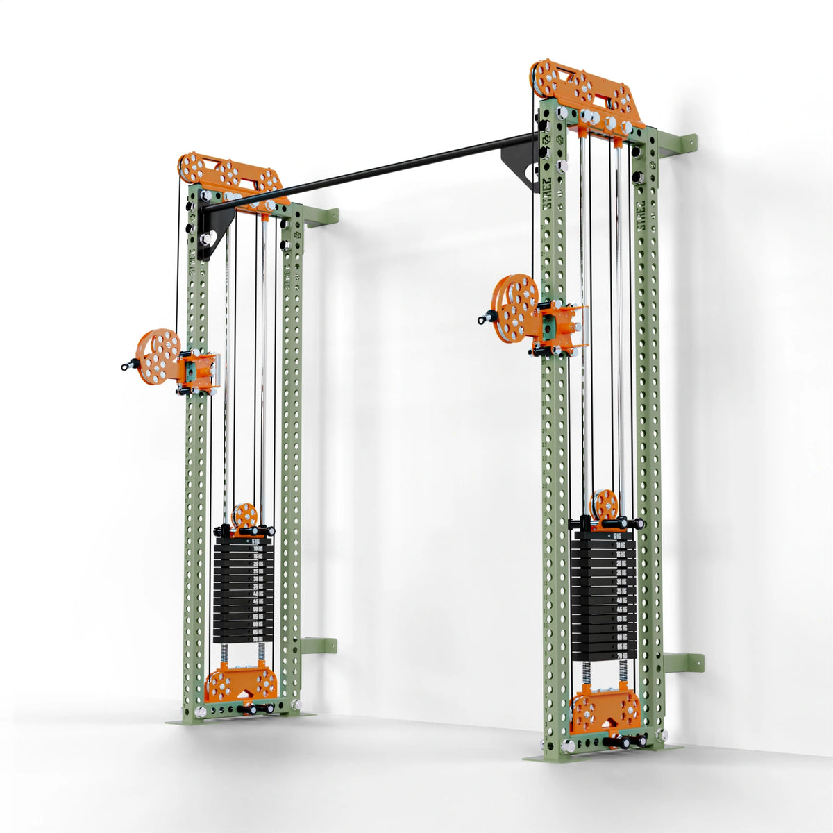 WALL-ATTACHED CABLE CROSSOVER – Strez Fitness Solutions